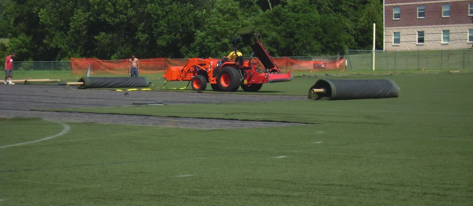 A Turf Turf Replacement Process Artificial Turf